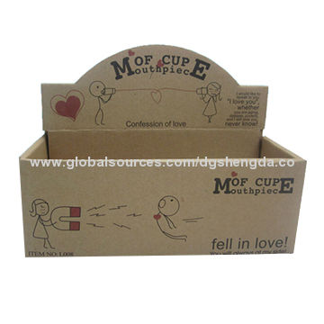 Buy Wholesale China Brown Kraft Paper Display Box , & Brown Kraft Paper ...