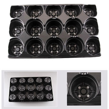 15 Pack Quart Shuttle Pot Carrier,15 Holes Flower Pot Carry Tray ...