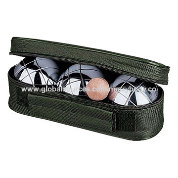 Buy Wholesale China Outdoor Garden Games Petanque Chrome Boules, Set Of ...