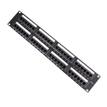 Buy Wholesale China 48-port Cat5e Utp Patch Panel With 110 Or Dual-use ...