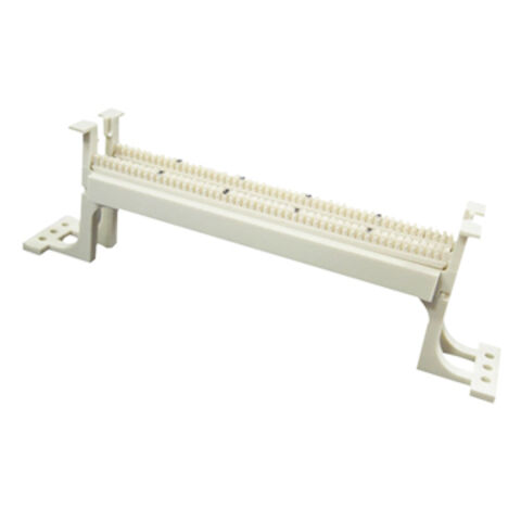 Wall-mount 110 Wring Block, 50 Pairs, 22 to 26AWG Solid Copper Wire ...