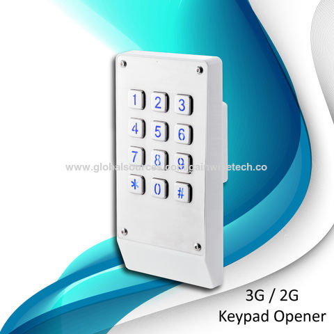 Buy Wholesale Taiwan Wcdma/gsm Keypad Door Opener & Keypad Door Opener ...