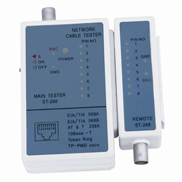 China Cable Testers for BNC, RJ45 and Coaxial Cable, Elastic According ...