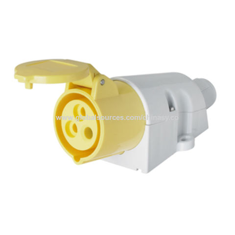 Buy China Wholesale Industrial Socket, 100-130v, 16a-4h, 2p+e, Ip44 ...