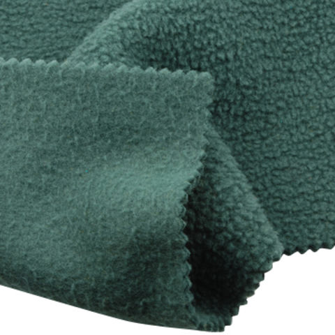 Taiwan Sherpa Fleece Fabric with One Side Sherpa and Other Side Fleece ...