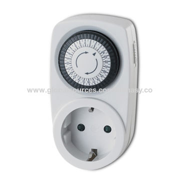 Buy Wholesale China Mini 24-hour Programmable Mechanical Timer With 3 ...
