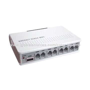 Buy Wholesale China 8-ports Usb Telephone Voice Recorder, Real-time ...