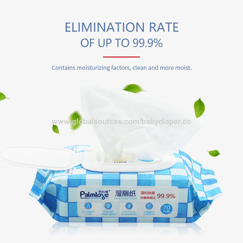100% Wood Pulp Flushable Toilet Wet Wipe $0.98 - Wholesale China 100% ...