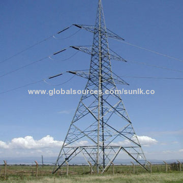 Buy Wholesale Hong Kong SAR Lattice Steel Tower, Power Transmission ...