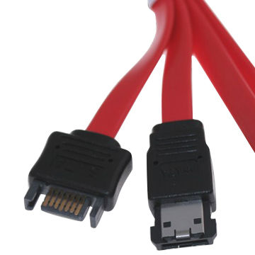 Buy Wholesale China Internal To External Esata Cable, Available In Red ...