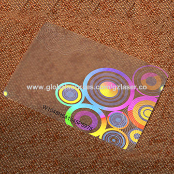 Uv Ink Printing Hologram Id Card, Overlay, Used On Employee Card, Id ...