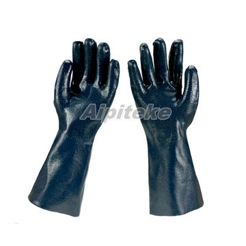 Buy Wholesale China Nitrile Fully Dip Gloves With Crushed Ceramic ...