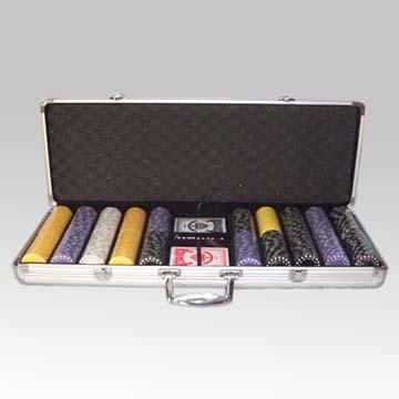 Buy Wholesale Taiwan Slim Aluminum Chips Case Set With Black Sponge ...