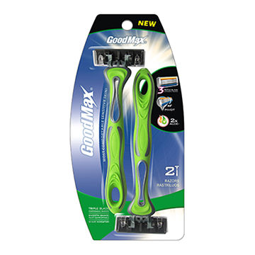 Buy Wholesale China Triple Blade Razor With Lubrication Strip ...