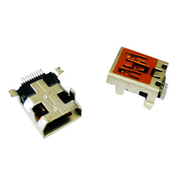 Buy Wholesale Taiwan Mini Usb Connector 10f Ab Smt Ra Shell Frnt Dip ...