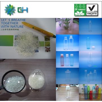 GH601 polylactide resin(PLA) biodegradable plastic for blown bottle ...