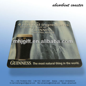 Buy Wholesale China Absorbent Paper Coaster & Absorbent Paper Coaster ...