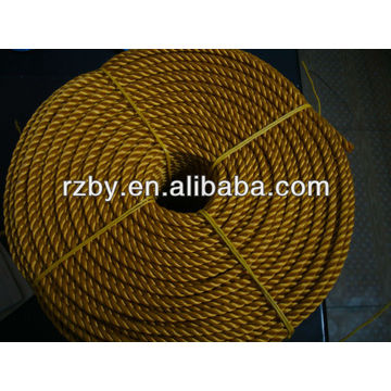 Buy Wholesale China Yellow Twisted Polypropylene Rope & Yellow Twisted ...