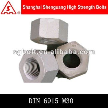 Buy Wholesale China Hex Nuts Din 6915 M30 & Hex Nuts Din 6915 M30 ...