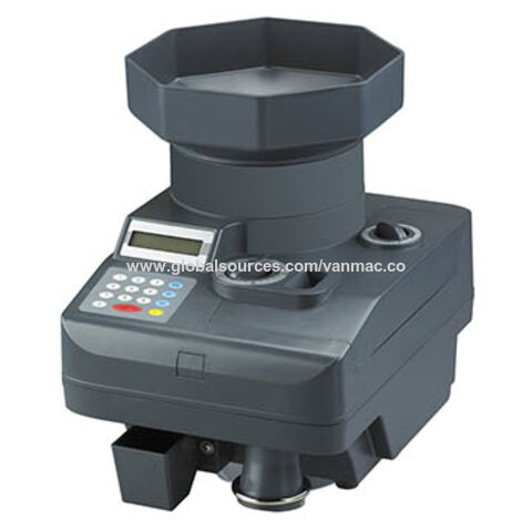 Heavy-duty Coin Counter with Built-in Extended Hopper , Coin Counter ...
