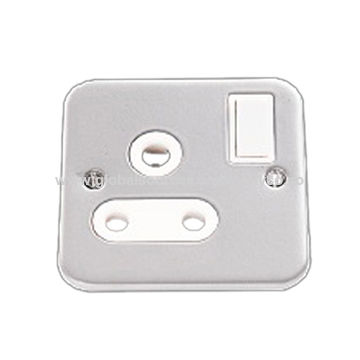 Buy Wholesale China Metal Clad With White Insert 1 Gang 15a Wall Power ...