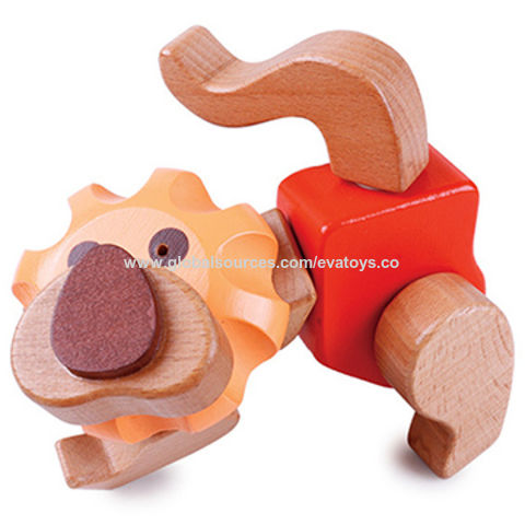 Buy Wholesale China New Construction 3d Lion Building Blocks Toy For ...