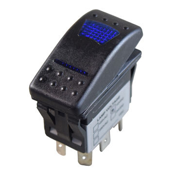 Heavy Duty Sealed Rocker Switch,multi Circuit, Various Actuator,up To ...