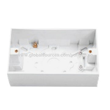 Buy Wholesale China Dual 47mm/2 Gang W/earth Terminal Wall Switch ...