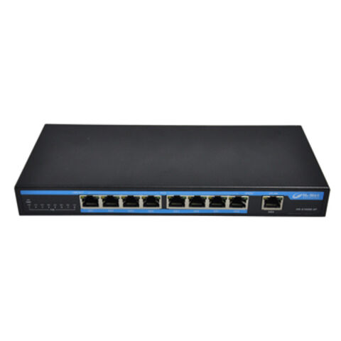 8-port Gigabit Poe Switch With Broadcom Solution - China Wholesale 8 ...