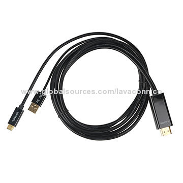 Buy Wholesale China Usb Type C To Hdmi Male Mhl Adapter Cable, With ...