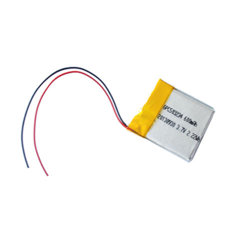 Li-ion Battery Pack 3.7V 600mAh 2.22Wh Connector, Battery Pack - Buy ...