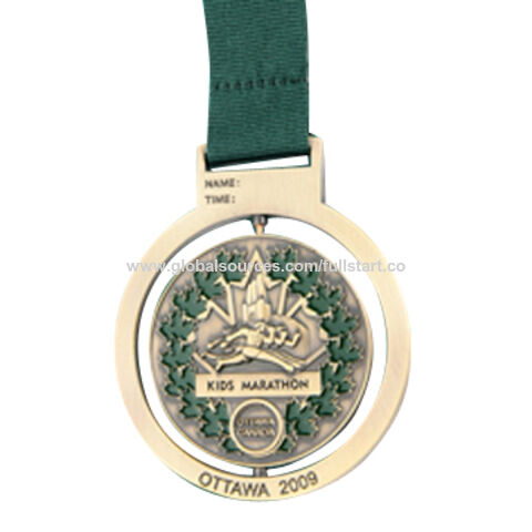 Medal - Expore China Wholesale Medals and Medals, Spinning Medallion ...