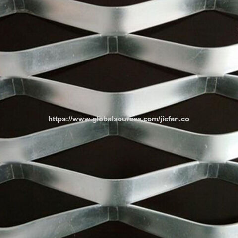 Steel or Aluminum Flat Expanded Metal Mesh, Flat expanded metal mesh ...