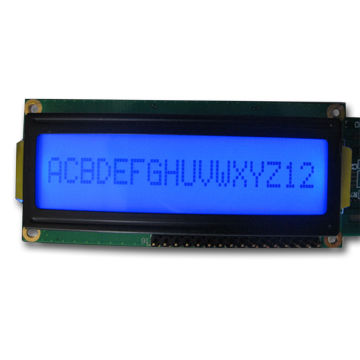 Buy Wholesale China Fstn Black And White 16 X 1 Character Lcd Module ...