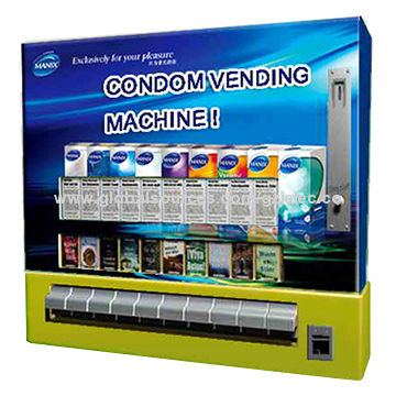 Buy Wholesale China Condom Vending Machine Up To 10 Selections, Without ...