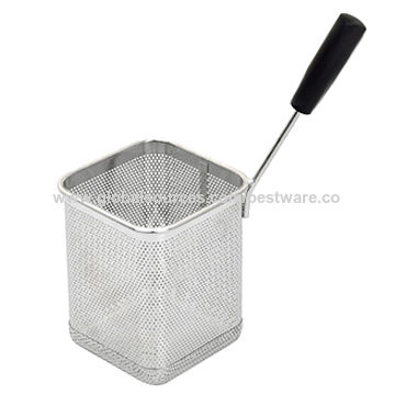 Buy Wholesale China Square Pasta Cooking Basket With Straight Pp Handle ...