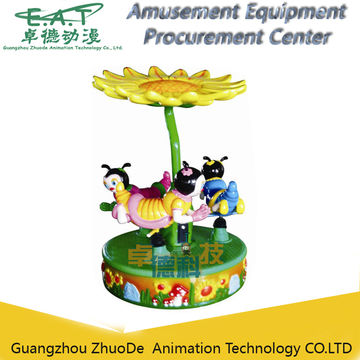 Buy Wholesale China Bee Paradise Carousel A New Amusement Outdoor ...