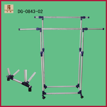 Buy Wholesale China New Products - Portable Garment Rail Display Shelf ...