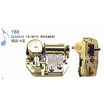 Buy Wholesale China Yunsheng Deluxe 18-note Musical Movement Musical ...