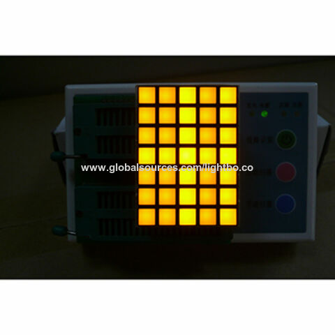 Super Yellow 5 Mm 5 X 7 Dot Matrix Led Display For Moving Signs ...