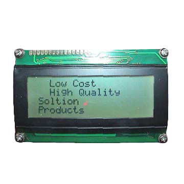 Buy Wholesale China Stn Gray 20 X 4 Character Lcd Module With White Led Backlight & Stn Gray 20 ...
