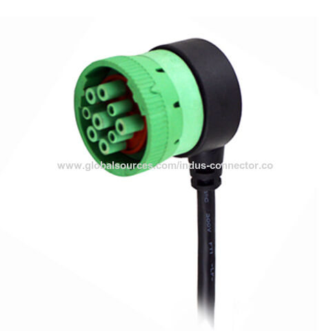 J1939-2 Female Molded Right Angle Cable - Buy China Wholesale Molded ...