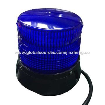 Buy Wholesale China 48w Blue Led Rotating Warning Beacon Light & Blue ...