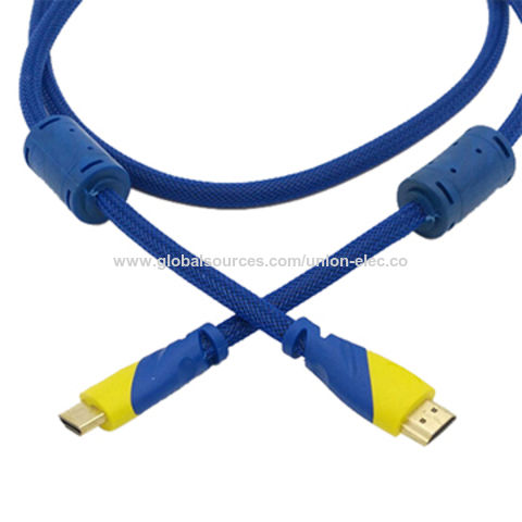 Buy Wholesale China 1.4 Version Gold Plated Hdmi Cable, With Ferrite ...