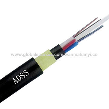 Buy Wholesale China Factory Price Adss 12 Core Optic Fiber Cable & Adss ...