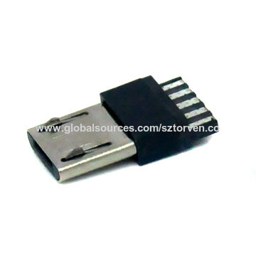 Buy Wholesale China Micro Usb Connector, 5-pin Smt Type & Micro Usb ...