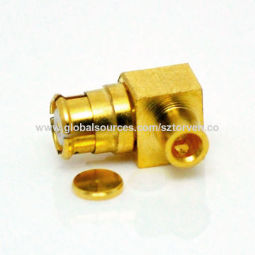RF Connector-SMP FEMALE RIGHT ANGLE TYPE FOR DIA.047 CABLE, SMP ...