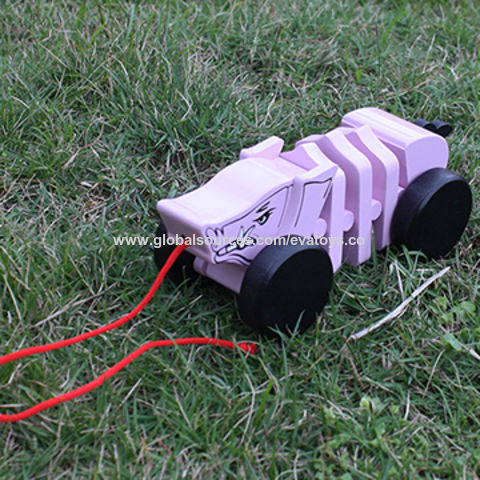 2015 new hot children's wooden pull string toy, W05B134B, pull string ...