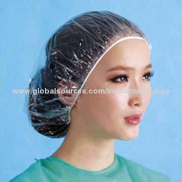 Buy Wholesale China Disposable Pe Shower Cap For Bath To Anti-wet ...