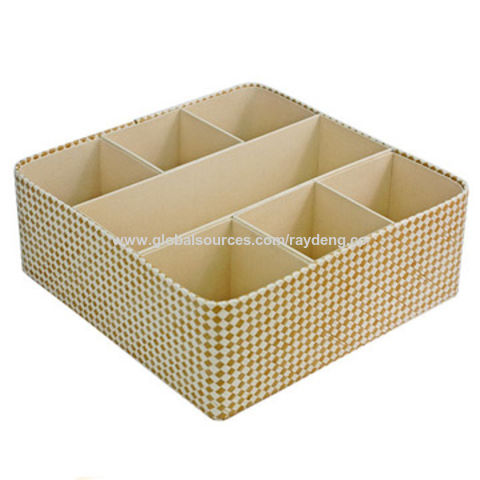 Buy Wholesale China Woven Paper Accessories Box, Size Of L27 X W27 X ...